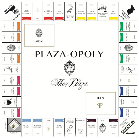 The Plaza Hotel creates ‘Plaza-opoly’ board game | Luxury Travel And ...