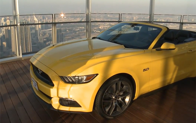 Watch a Ford Mustang being built high above Dubai | Luxury Travel And ...