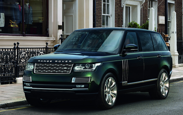 Land Rover teams with gun maker to create its most luxurious SUV ...